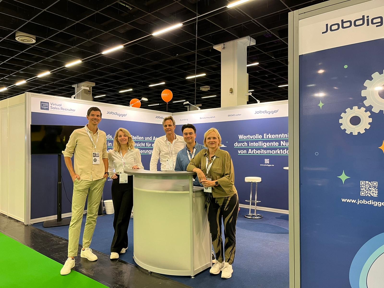 Bekendheid, betrouwbaarheid en toenemende behoefte: dat was Zukunft Personal 2024 voor Jobdigger ...